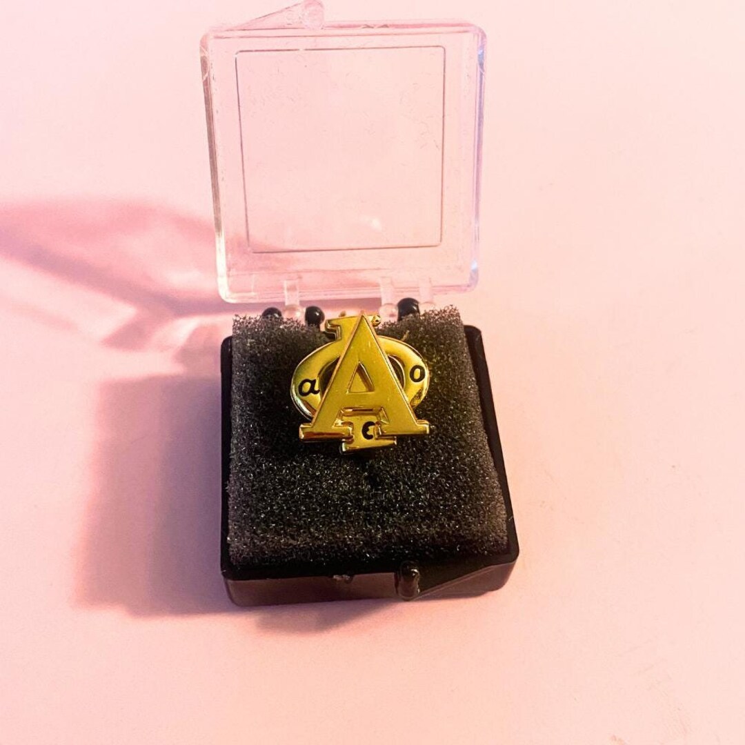 Alpha Phi 12k Gold Filled Sorority Sister Brooch Pin Signed 11-10-16 - Etsy