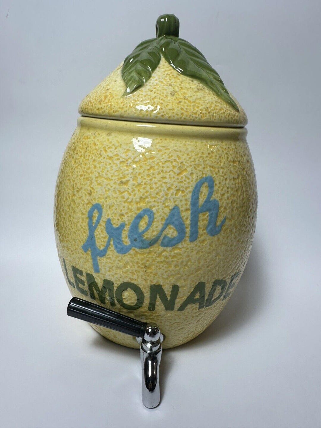 Vintage Cracker Barrel Stoneware Collection Fresh Lemonade Drink ...