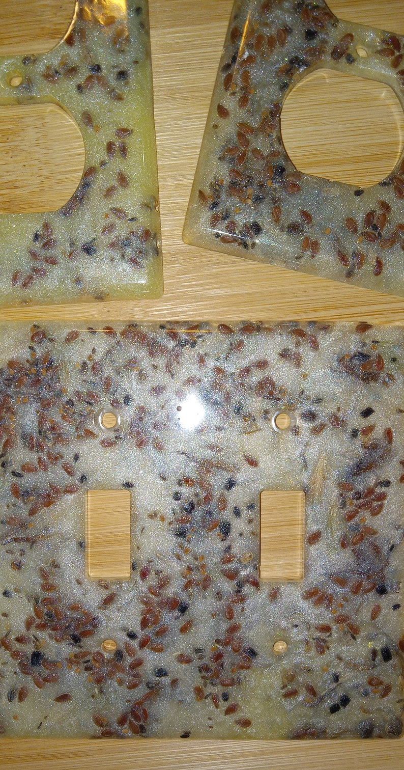 Resin Light Switch and Outlet Cover Set - Etsy