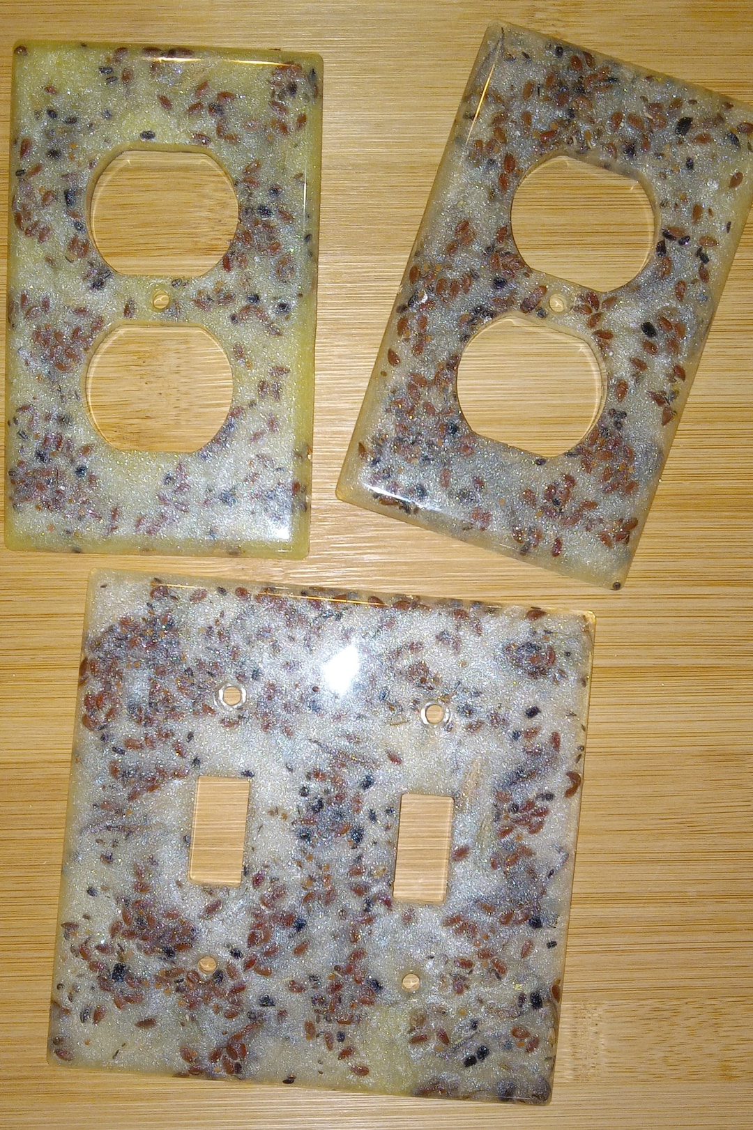 Resin Light Switch and Outlet Cover Set - Etsy