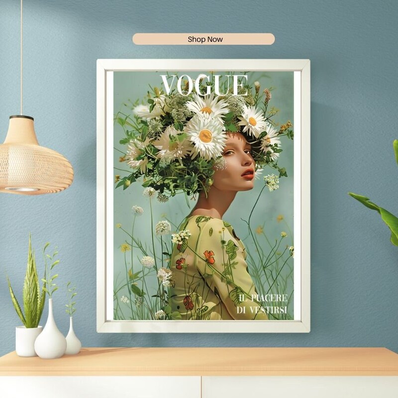 Vogue Cover Poster - Etsy