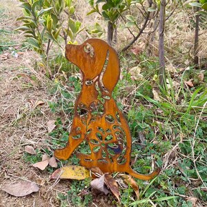 Customizable Labrador Memorial Garden Stake, Rustic Dog Tribute ...