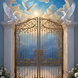 15-heaven Background| Heaven| Gates of Heaven | Columns |memorial ...