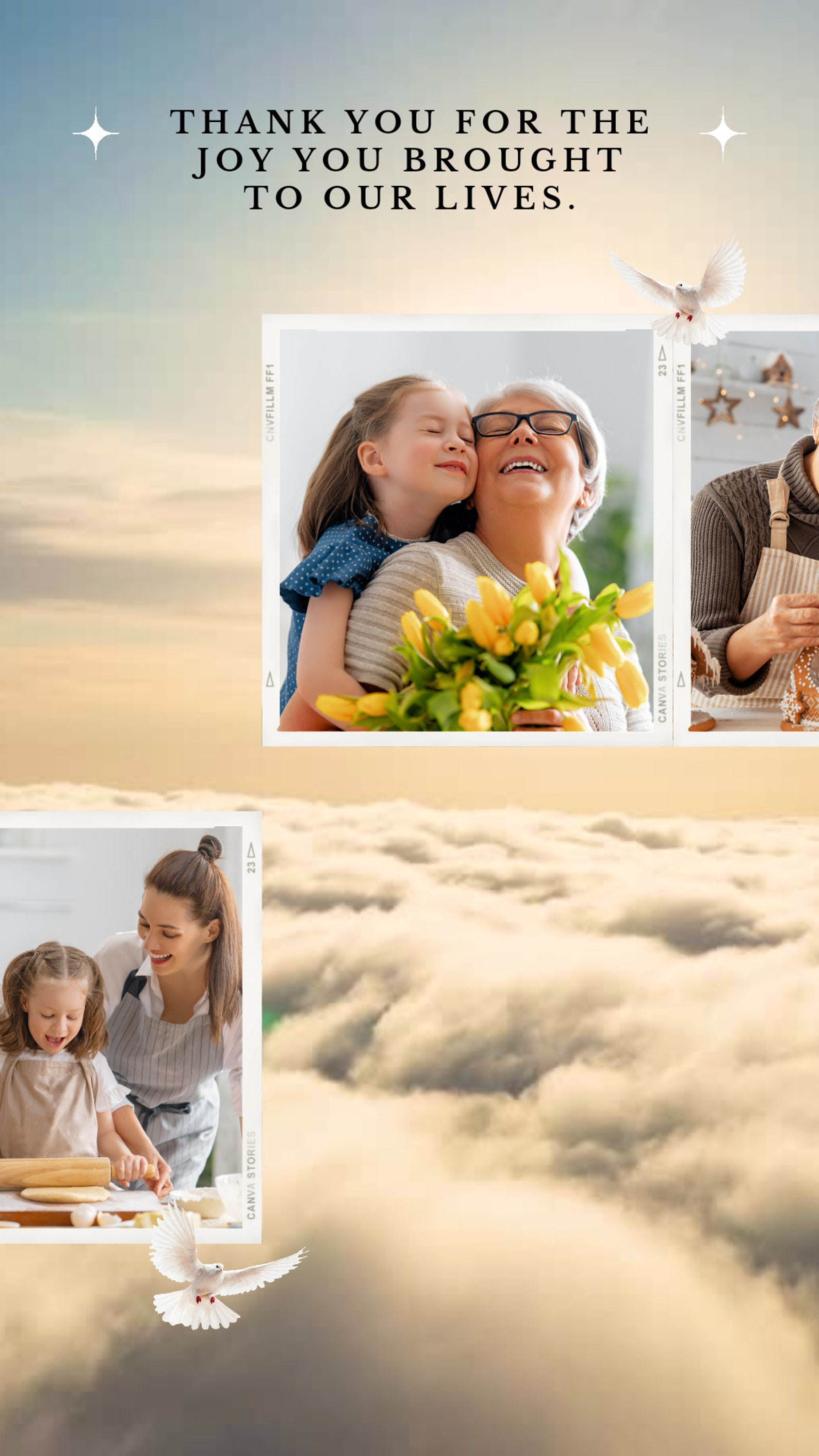 Video Obituary|obituary|classic Funeral Canva Video Template for ...