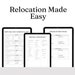 Relocation Checklist Printable|moving Planner|relocation Guide ...