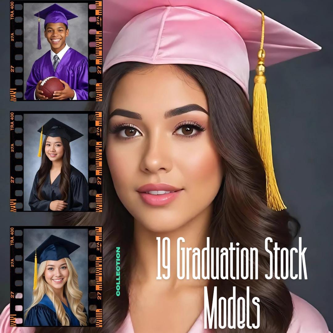 19 Graduation Stock Models|graduation Stock Photos|stock Model|grad ...