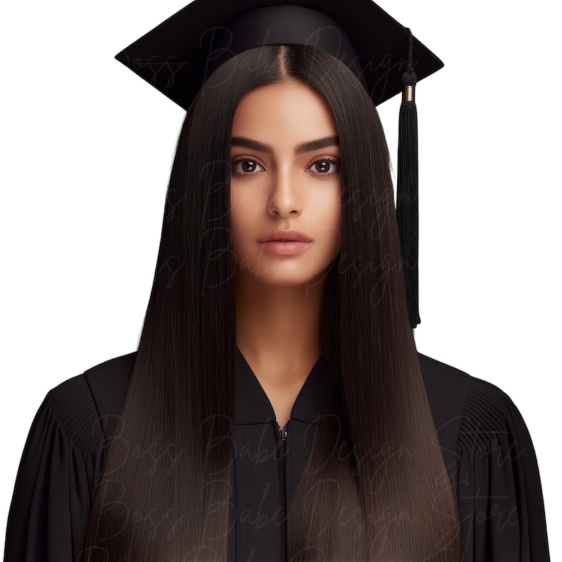 5 A.I. Mediterranean Female Graduation Stock Model High Resolution PNG ...