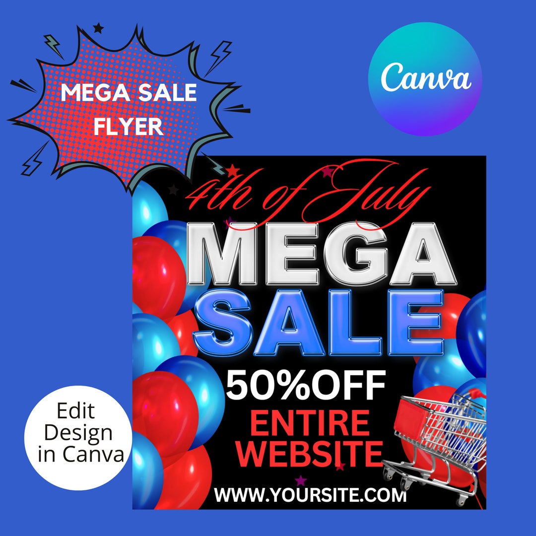 Mega Sale Flyer |flyer|canva Flyer Template|beauty Flyer|lash Flyer ...