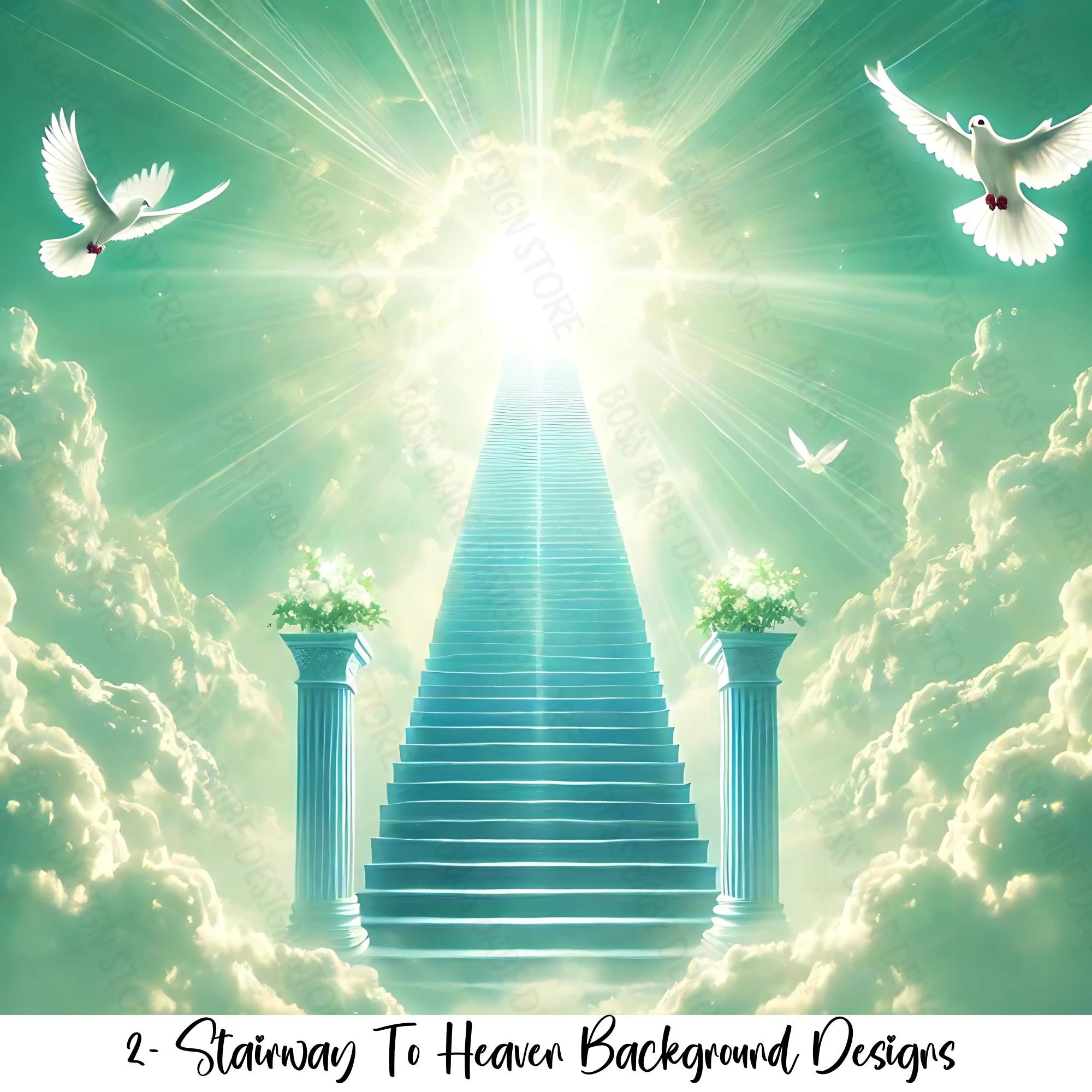 2- Stairway to Heaven Background|heaven|gates of Heaven|columns ...