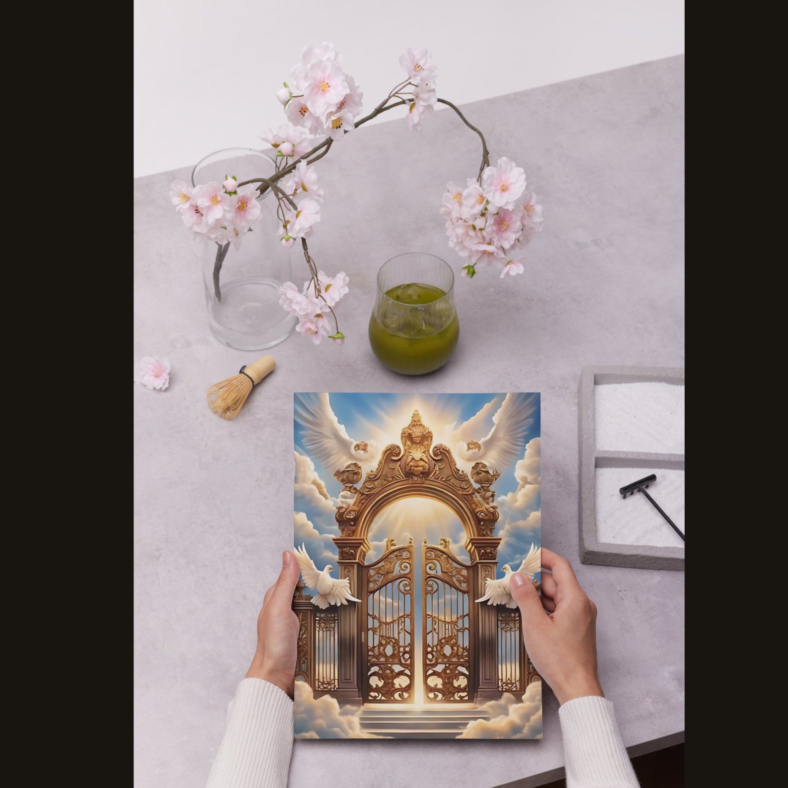 15-heaven Background| Heaven| Gates of Heaven | Columns |memorial ...