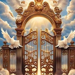 1-heaven Background| Heaven| Gates of Heaven | Columns |memorial ...