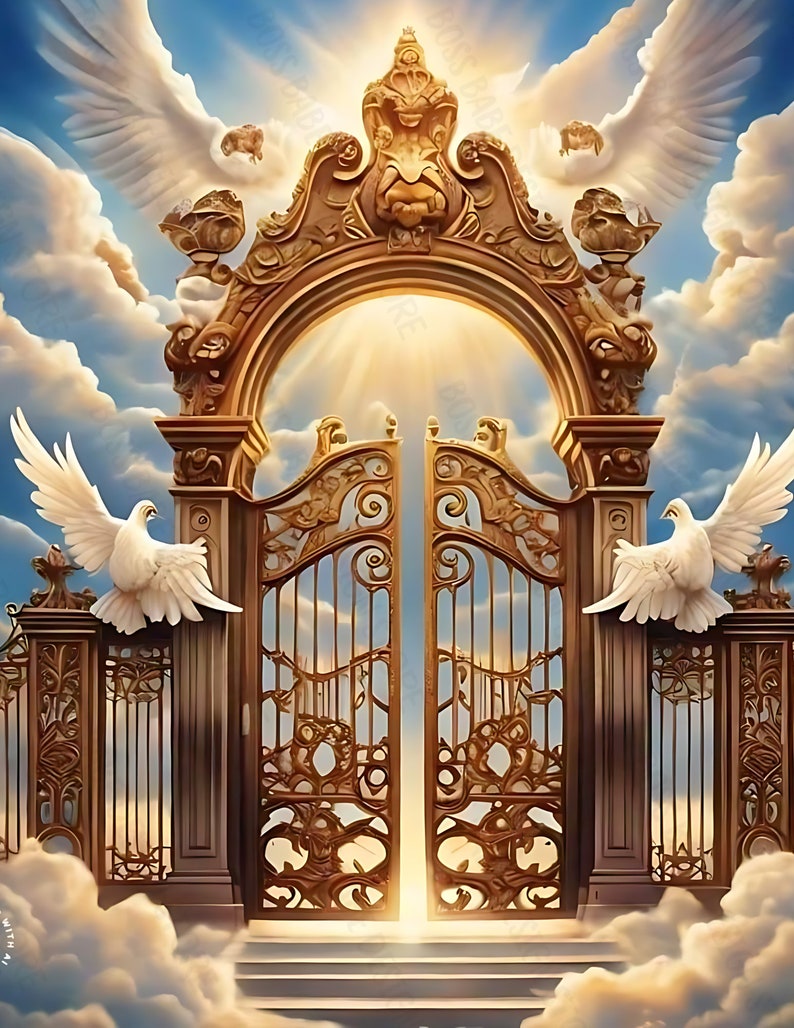 1-heaven Background| Heaven| Gates of Heaven | Columns |memorial ...