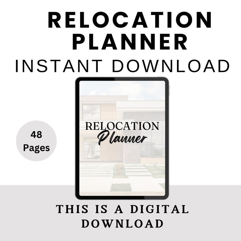Relocation Checklist Printable|moving Planner|relocation Guide ...