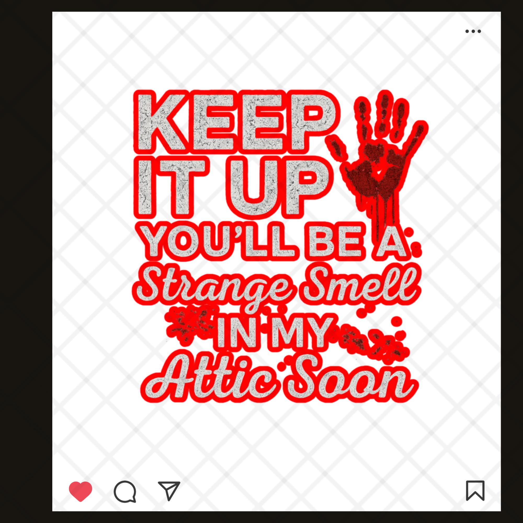 4-creepy Halloween PNG Bundle | “keep It up Strange Smell” Transparent ...