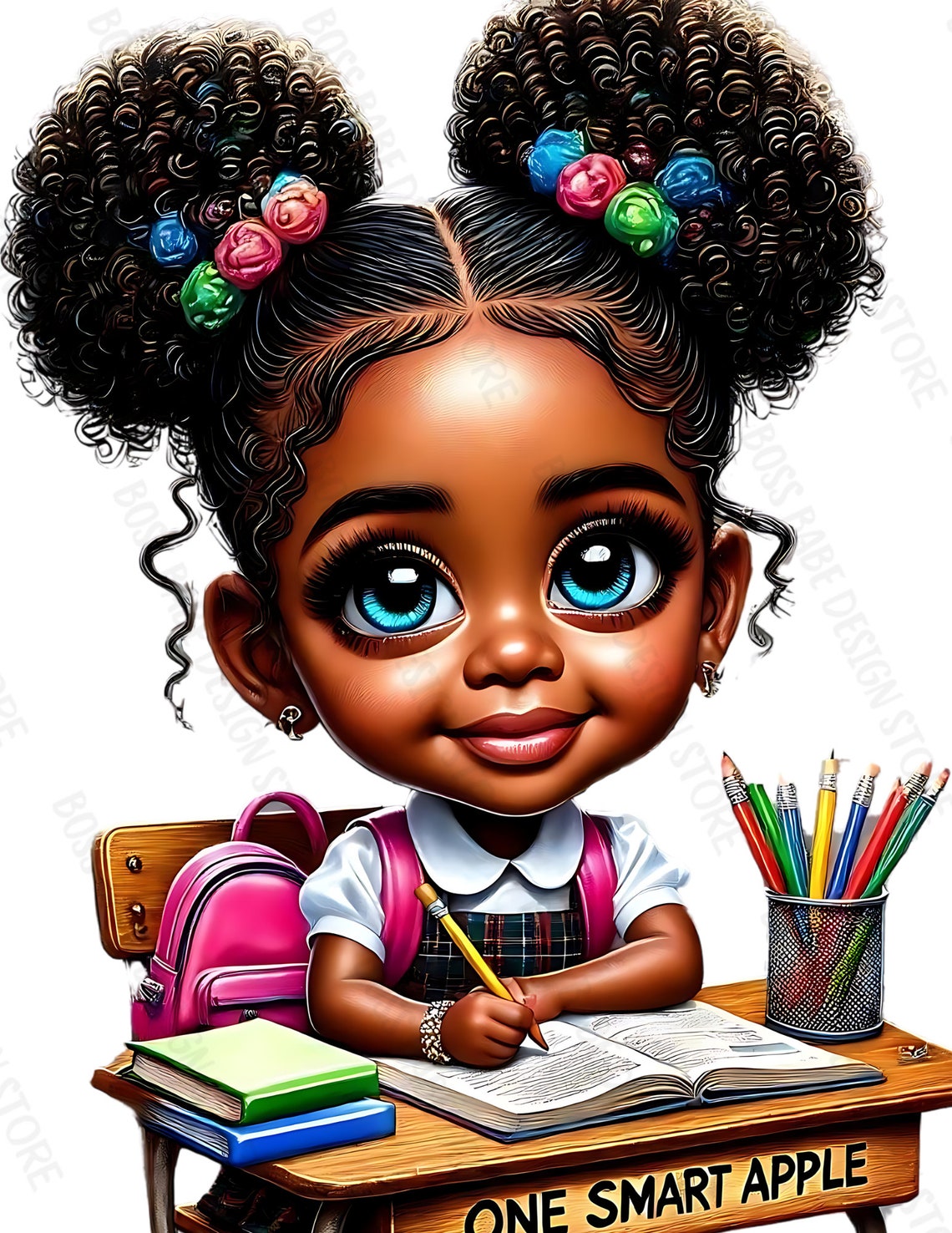 Back to School Imageyoung Black Girl in School Image1st Day of ...