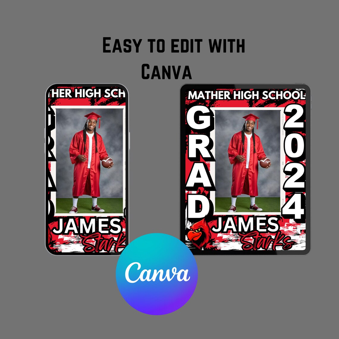 Graduation Flyer Graduation Flyer Editable Graduation Invitation Flyer ...