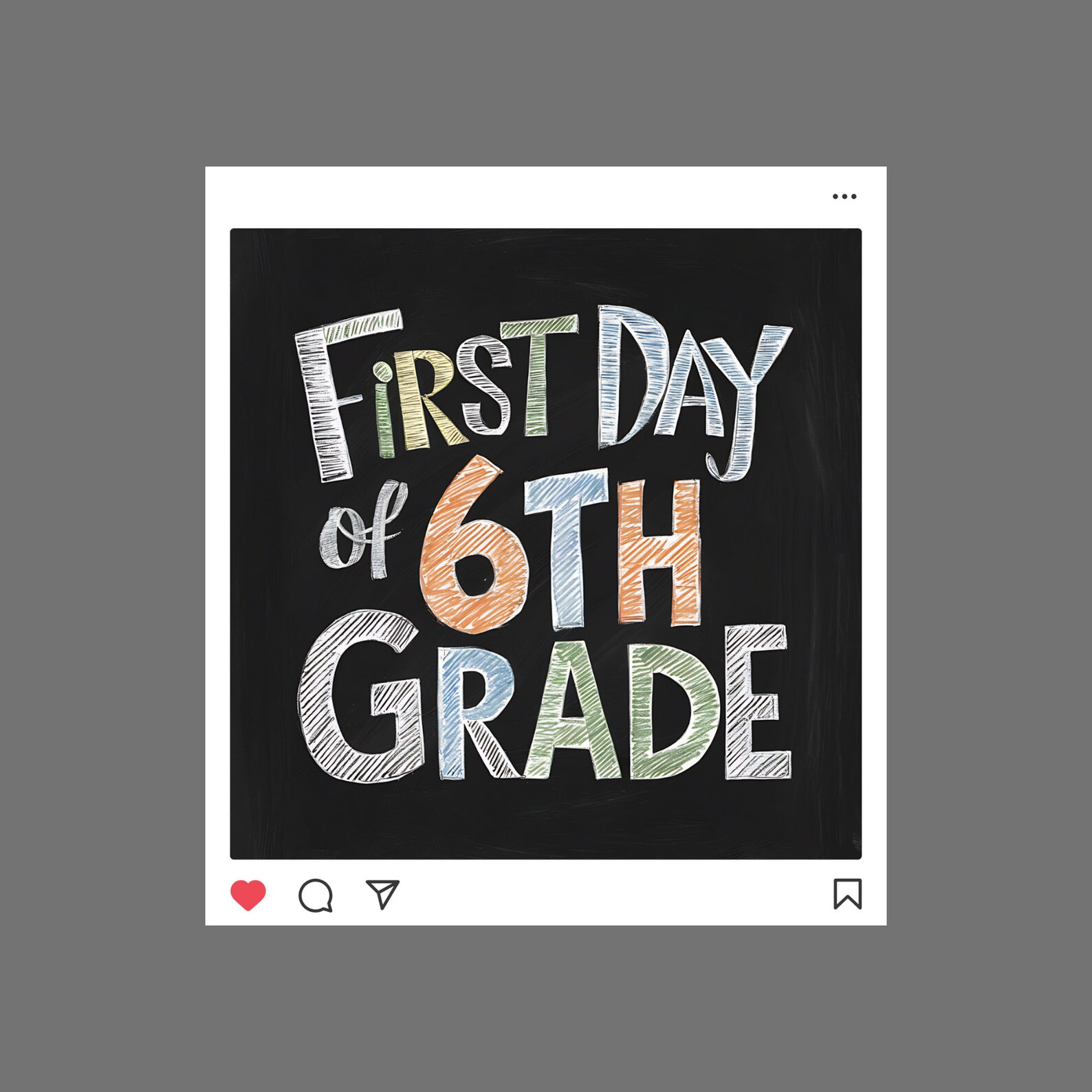 1st Day of 6th Grade Pngback to School Png1st Day of School Pngschool ...