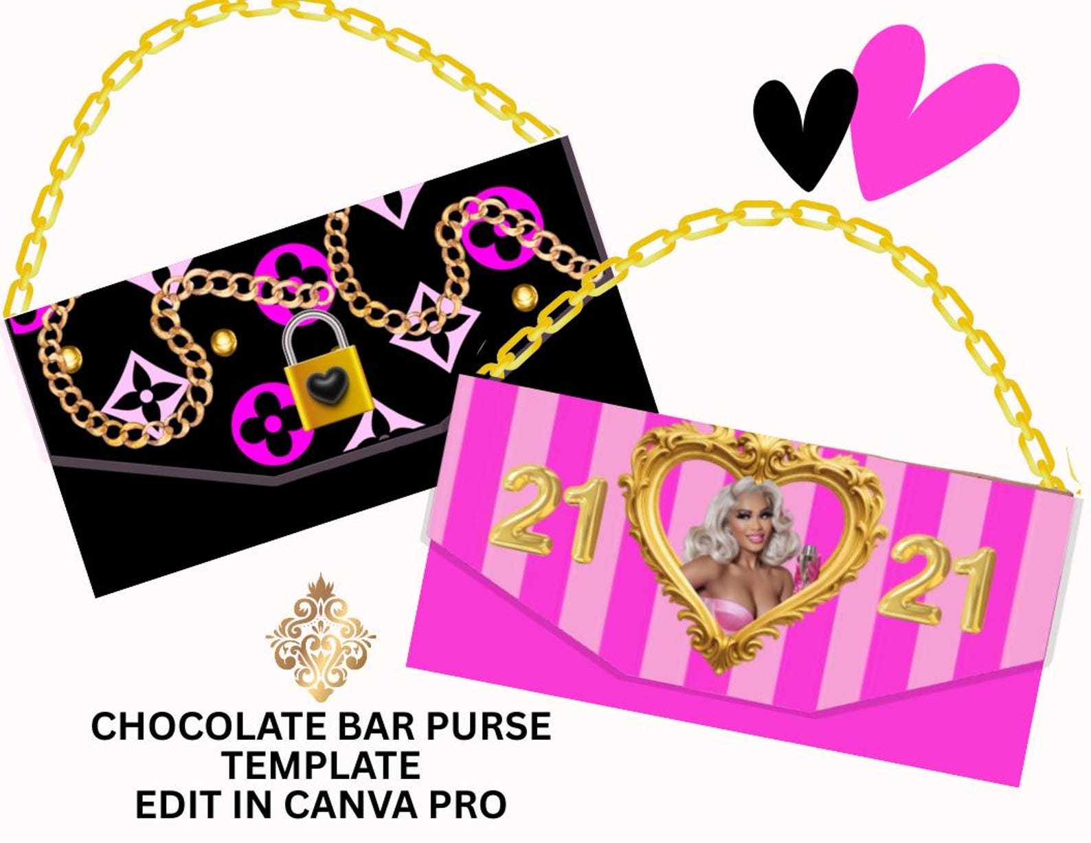 Chocolate Bar Purse Template|chocolate Template|candy Bar Template ...