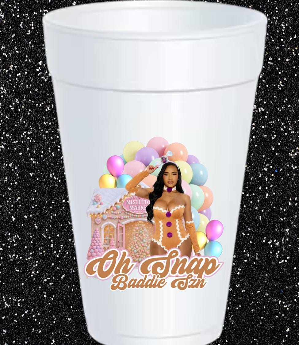 10 Editable Holiday Cup Sticker Designs|canva Pro Template |christmas ...