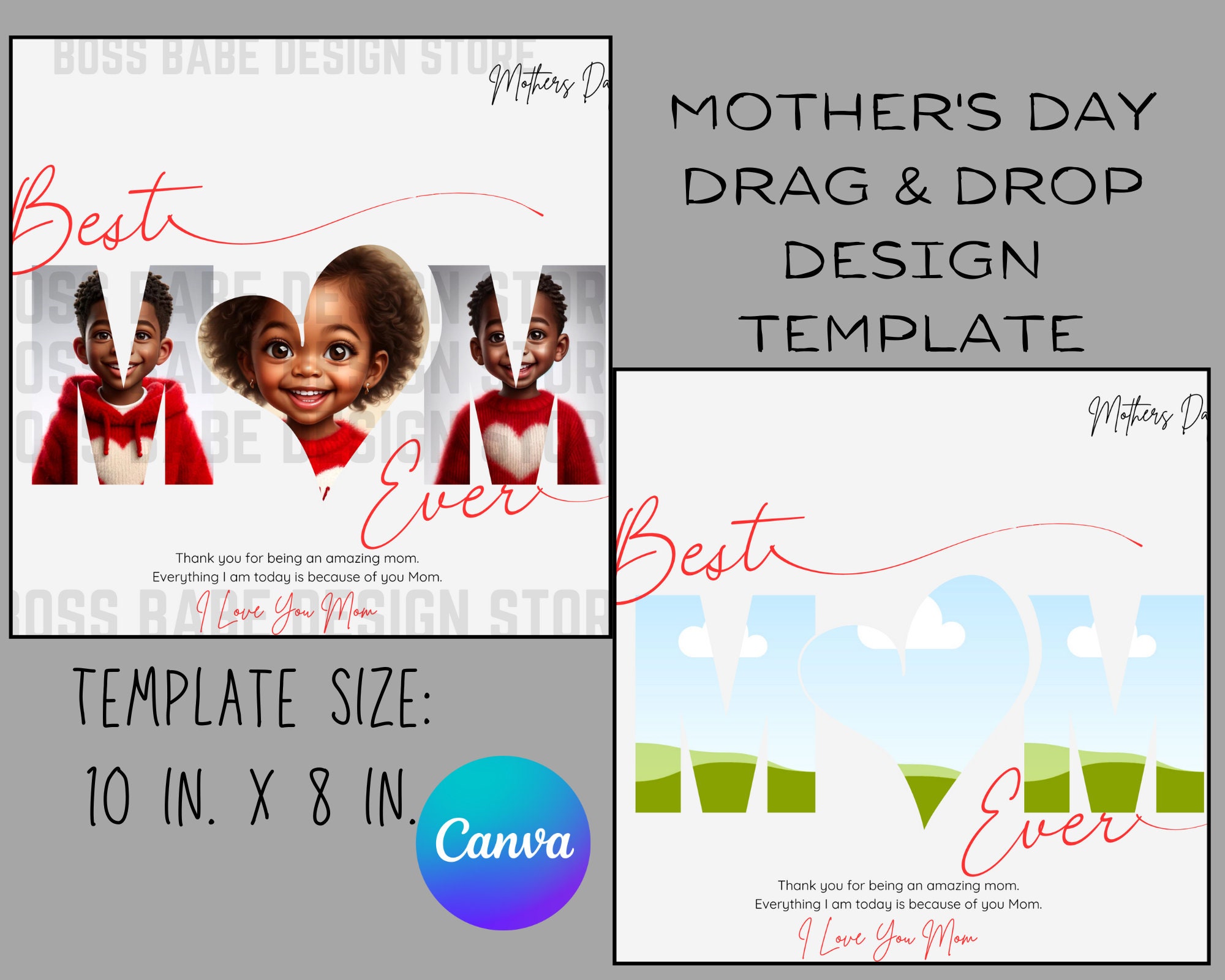 Mom Canva Frame Templatecanva Frame Templatemom Canva Templategifts for ...