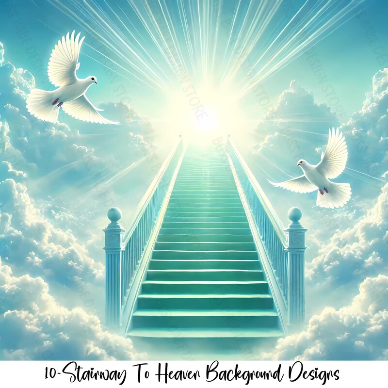 Heaven Background - Etsy