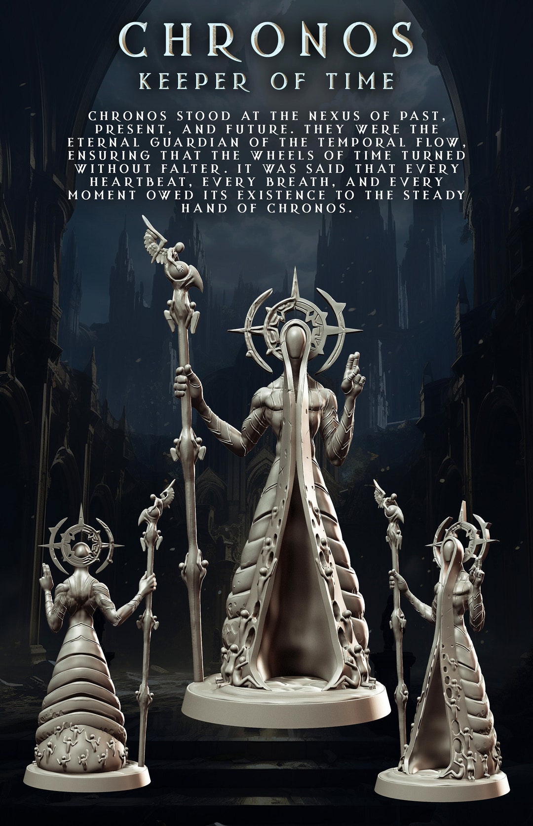 Chronos - Ancient Creators - Monolith Arts: Rpg Mini, Eldritch ...