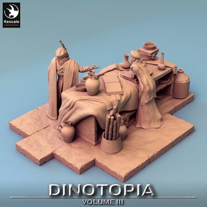 Dinotopia Diorama Haggle – Dinotopia 3 - Rescale Miniatures: 3d Printed ...