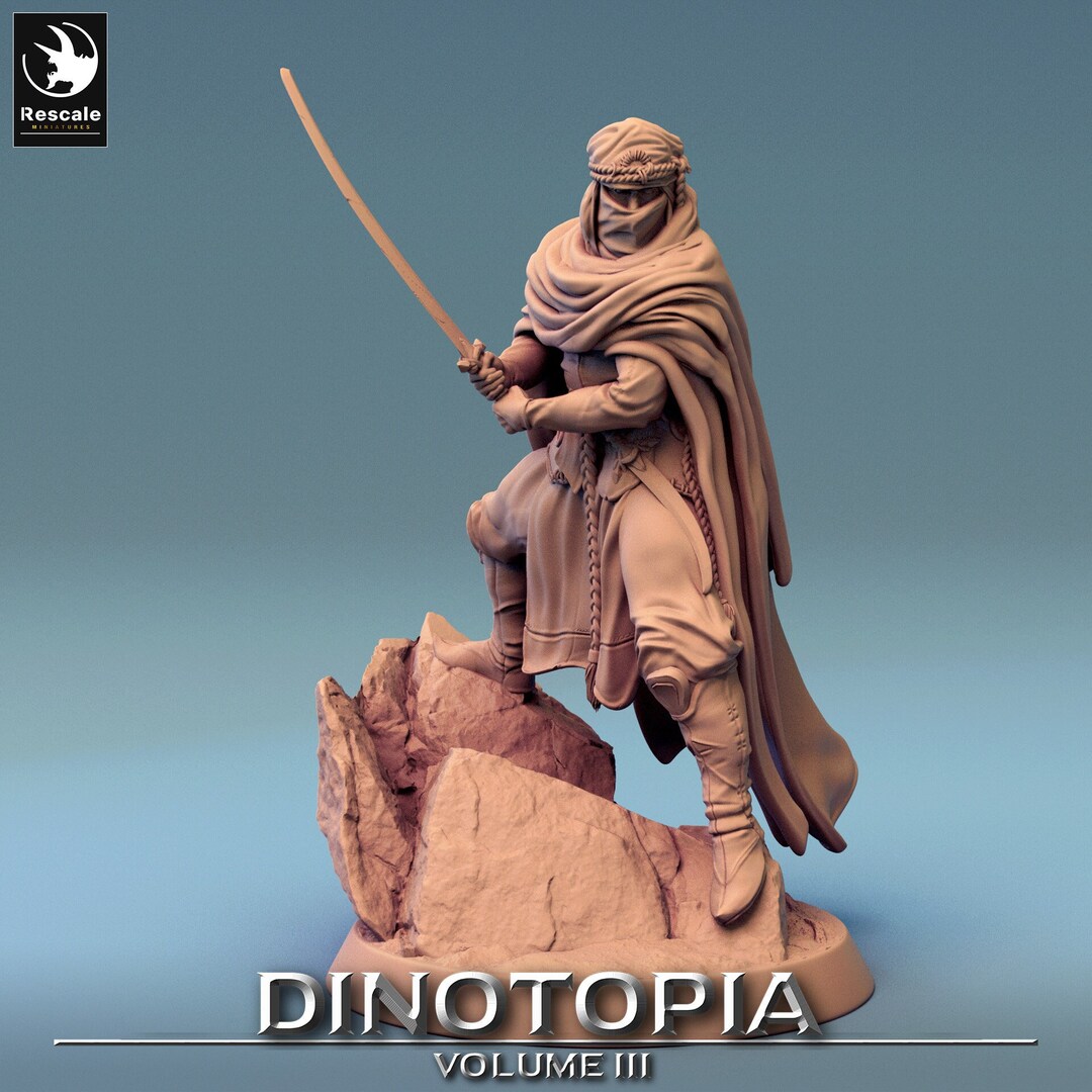 Dinotopia Soldier – Dinotopia 3 - Rescale Miniatures: 3d Printed Model ...