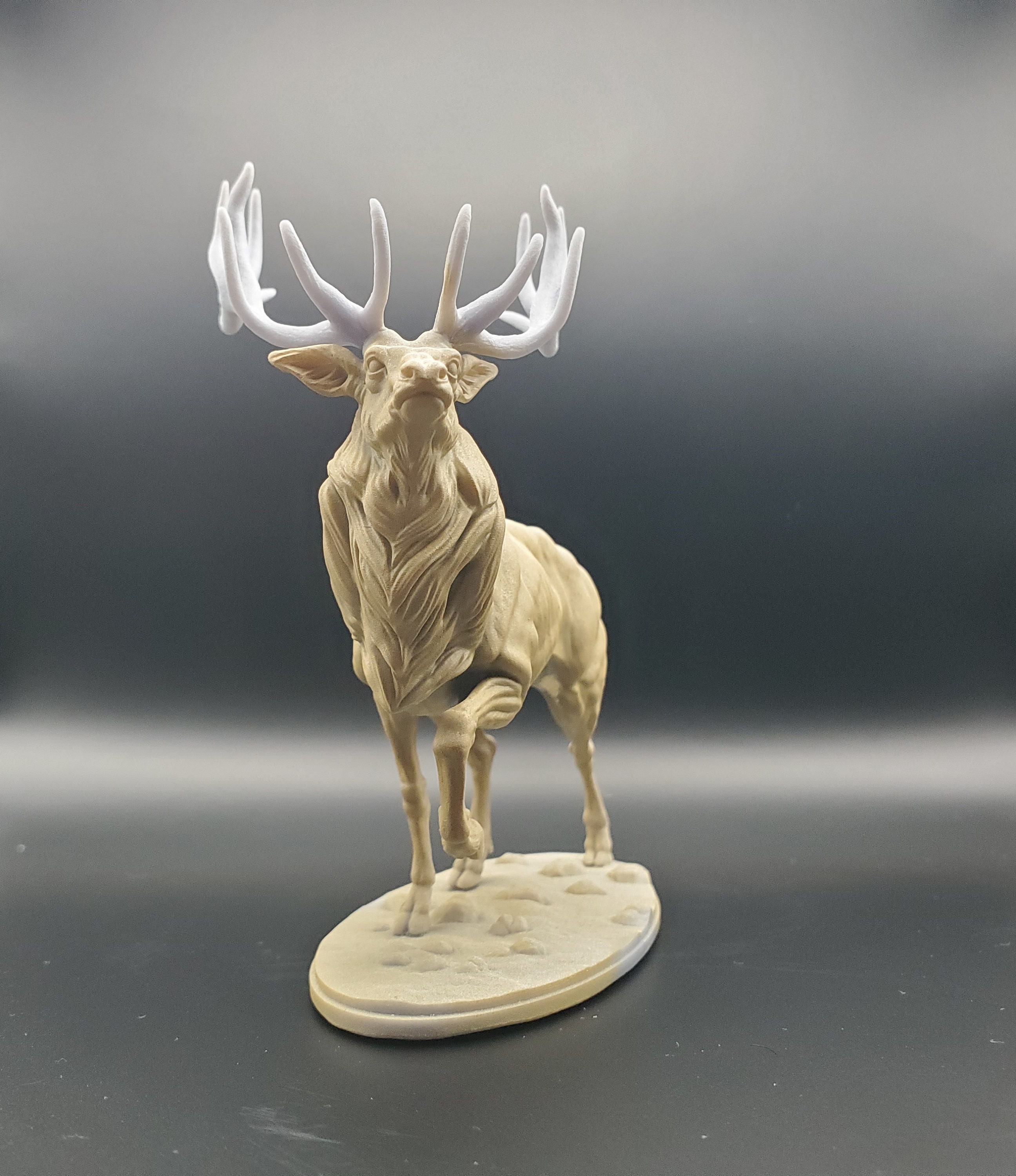 Elk Animal Den Miniatures: 3d Printed Model Roleplay Rpg Npc Scenery ...