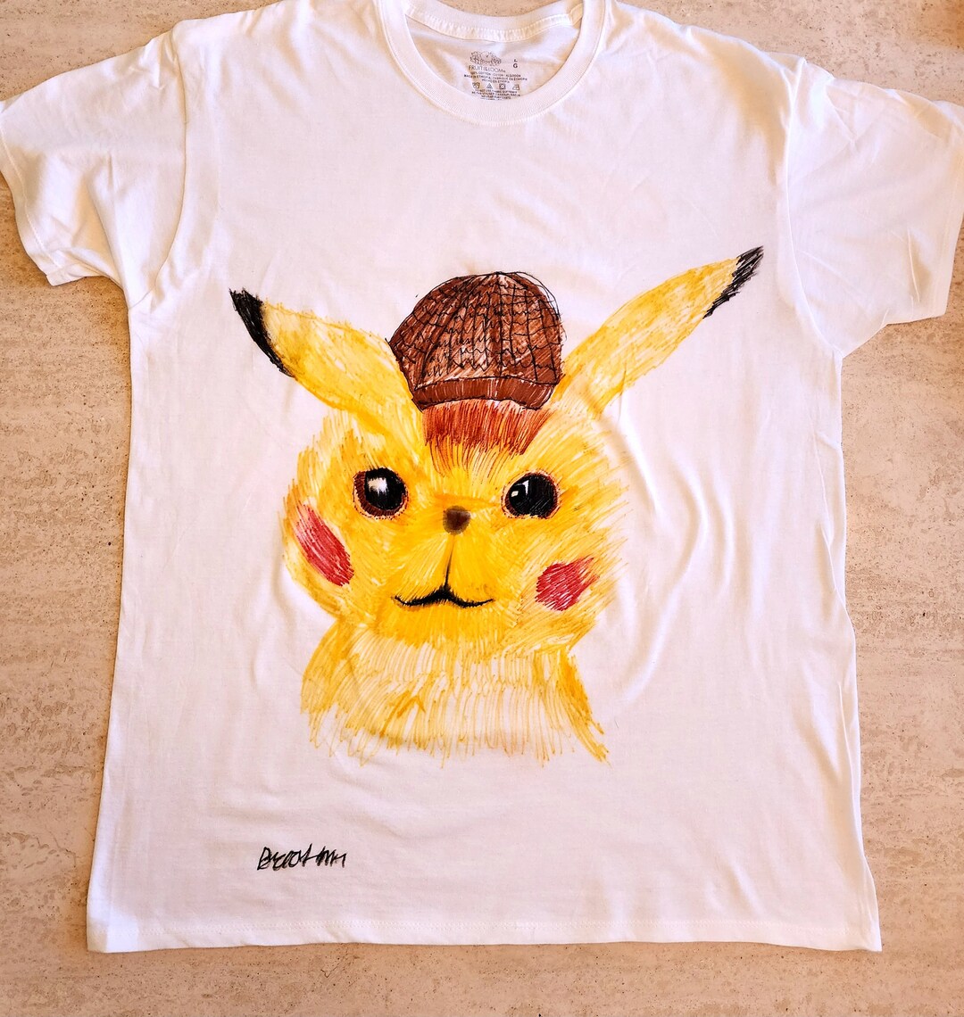 Pikachu Pokémon Tee Shirt - Etsy