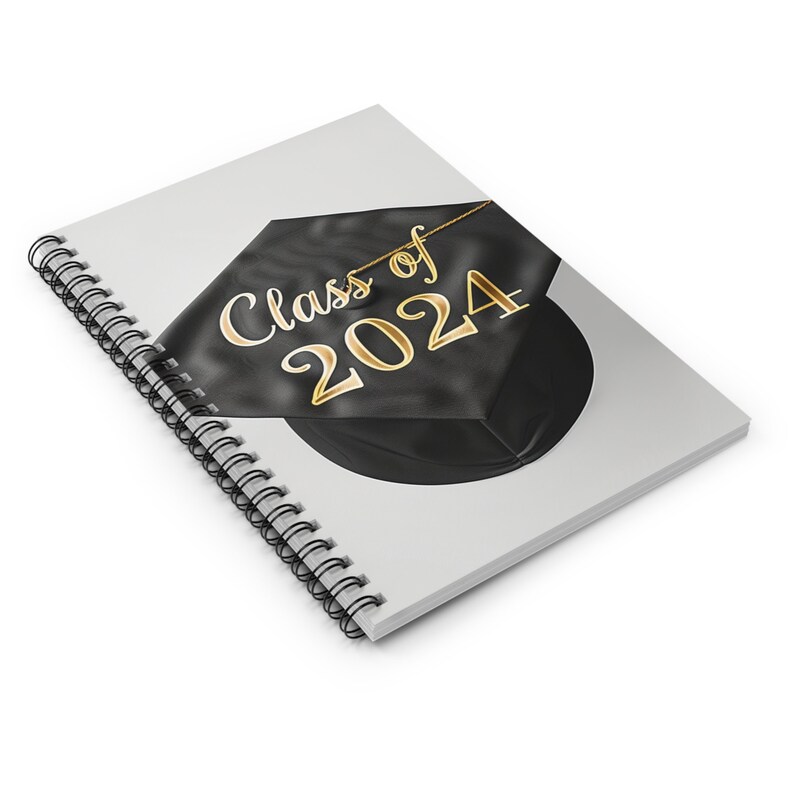 Notebook Class of 2024 Graduation Hat Graduate Gift Notebook Graduation ...