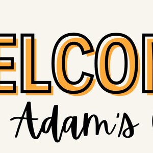 Fall Name Google Classroom Banner - Etsy