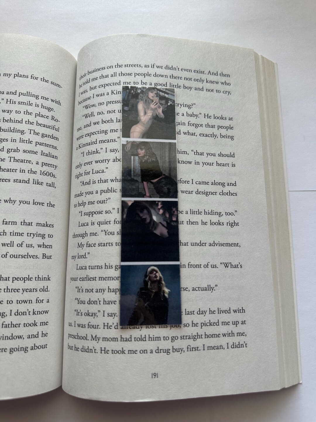 Taylor Swift “reputation” Era Aesthetic Bookmark - Etsy