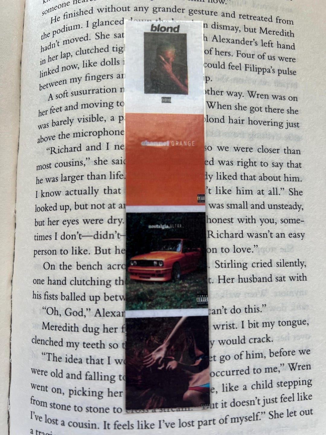 Frank Ocean Album Cover Bookmark - Etsy