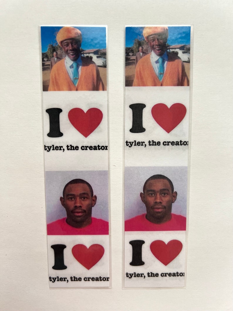 I Love Tyler, the Creator Aesthetic Bookmark - Etsy