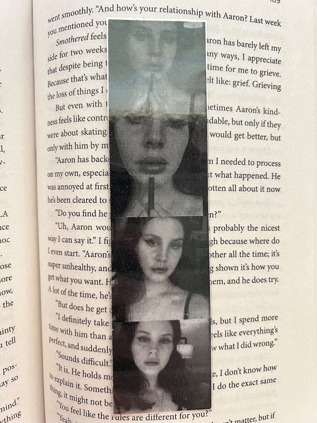 Lana Del Rey Aesthetic Bookmark - Etsy