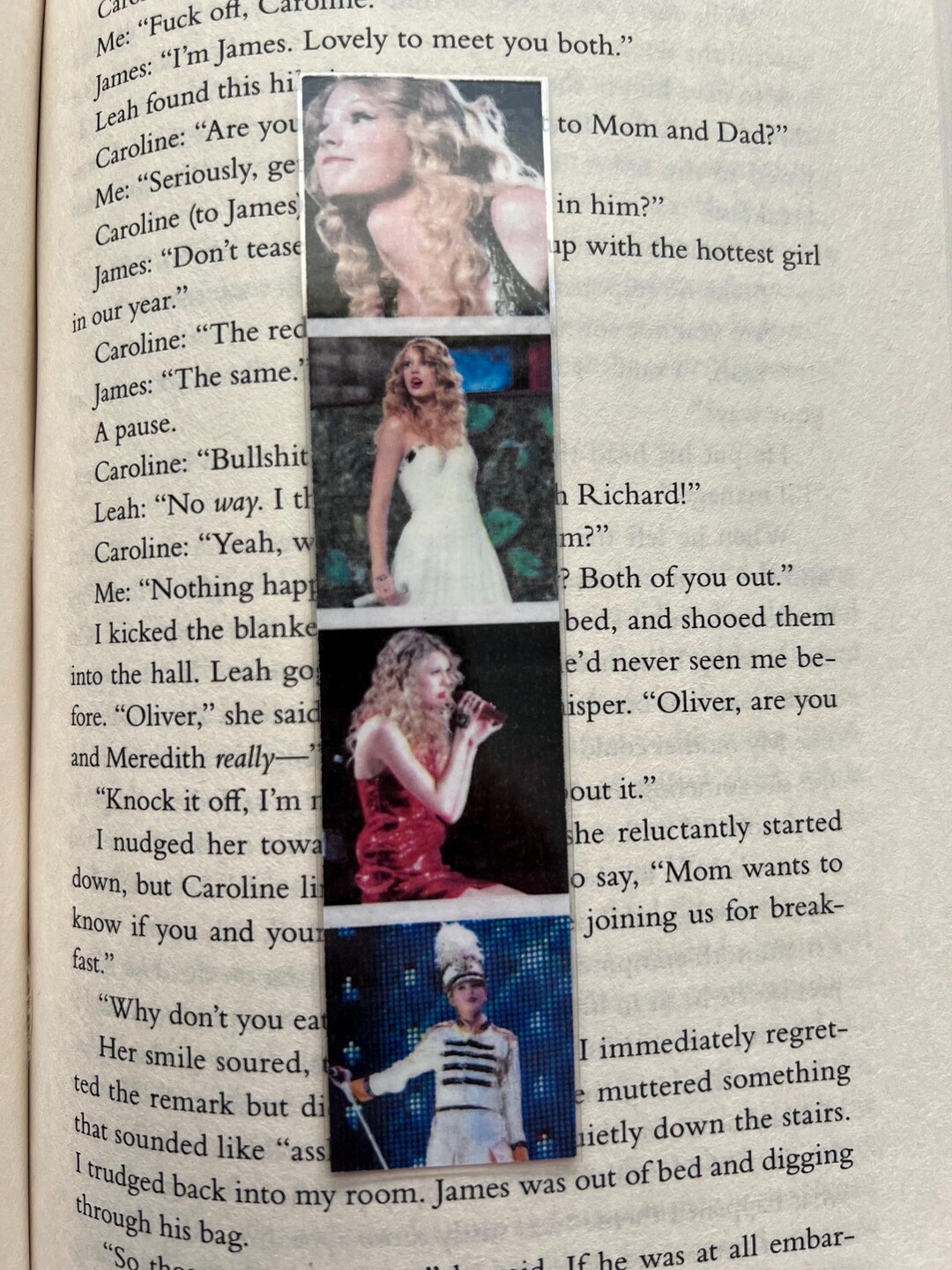 Taylor Swift Fearless Tour Aesthetic Bookmark - Etsy