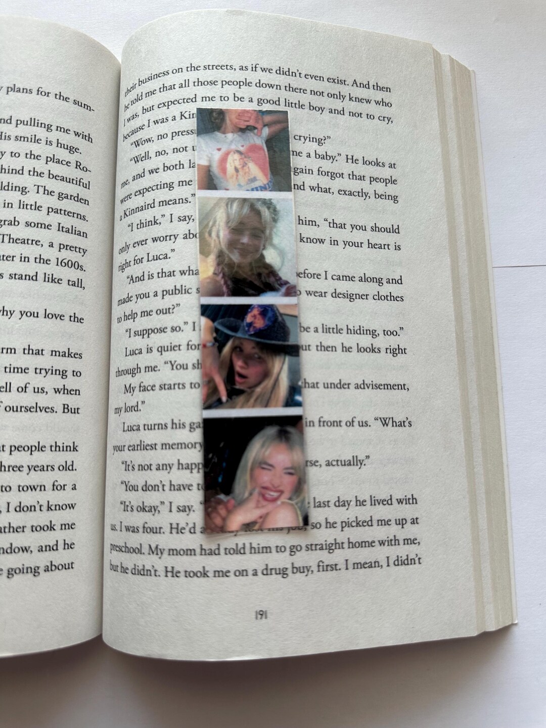 Sabrina Carpenter Soft/cute Aesthetic Bookmark - Etsy