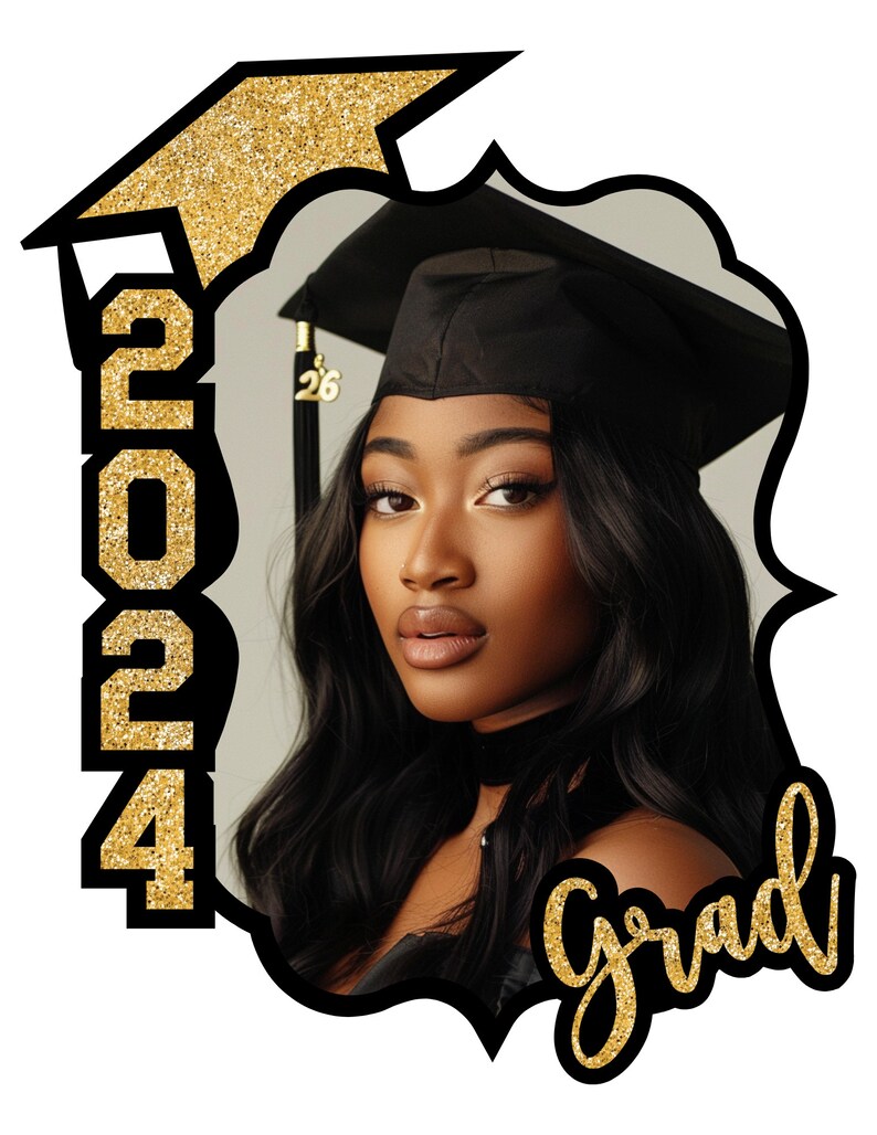 Editable Graduation Fan in Canva, 2024 Graduation Fan Design Template ...