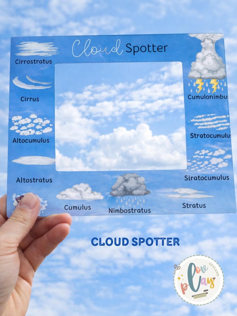 Cloud Spotter Activity Packs | Clouds Identification | Clouds Worksheet ...