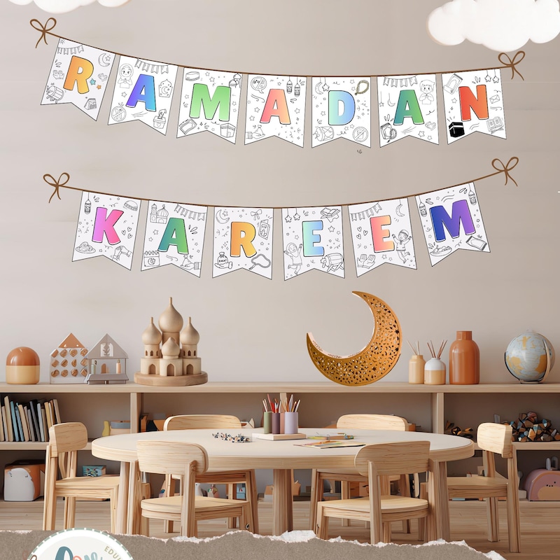 Ramadan Banner Flag - Etsy