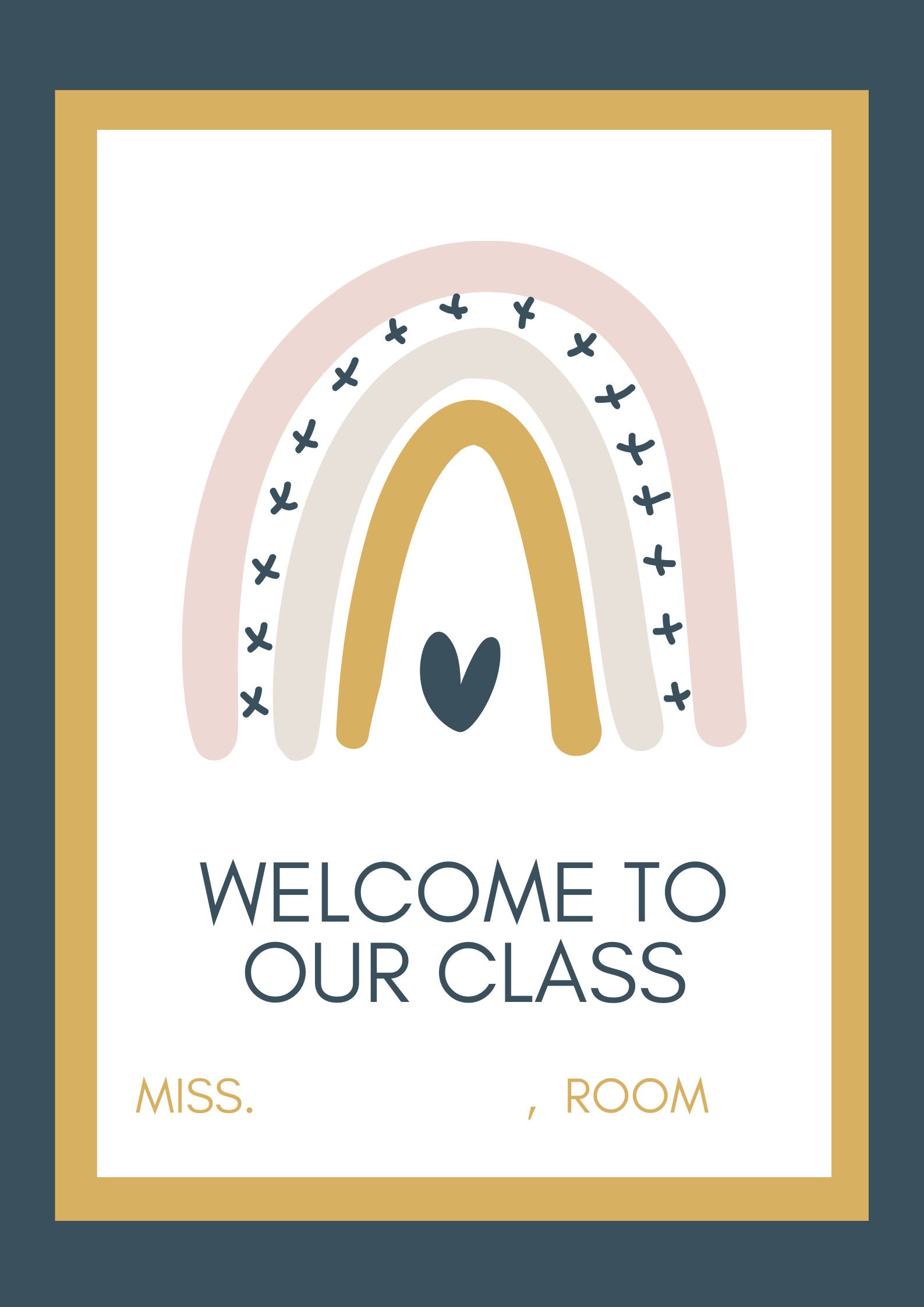Welcome to Our Class Posters - Etsy