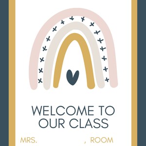 Welcome to Our Class Posters - Etsy