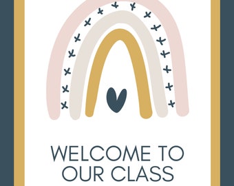 Welcome to Our Classroom, Poster Print, Home Décor, Unframed - Etsy