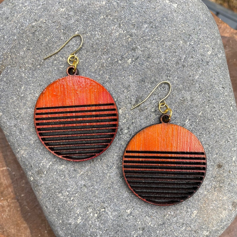 New Wave Earrings - Etsy