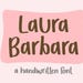Laura Barbara Font, Handwritten Font, Cricut Font, Casual Font, Modern ...
