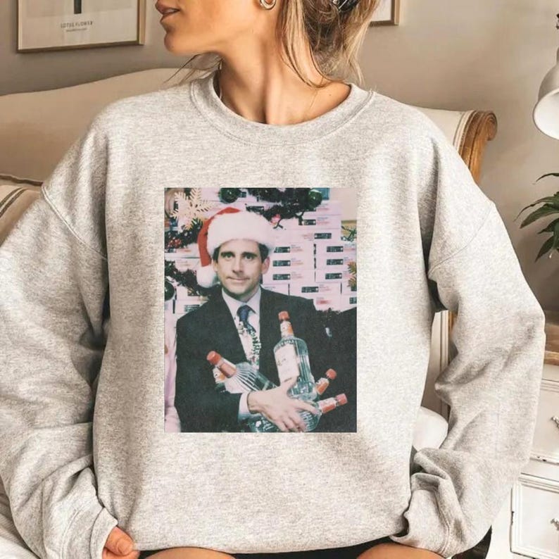 Michael Scott the Office Christmas Sweatshirt, the Office Christmas ...