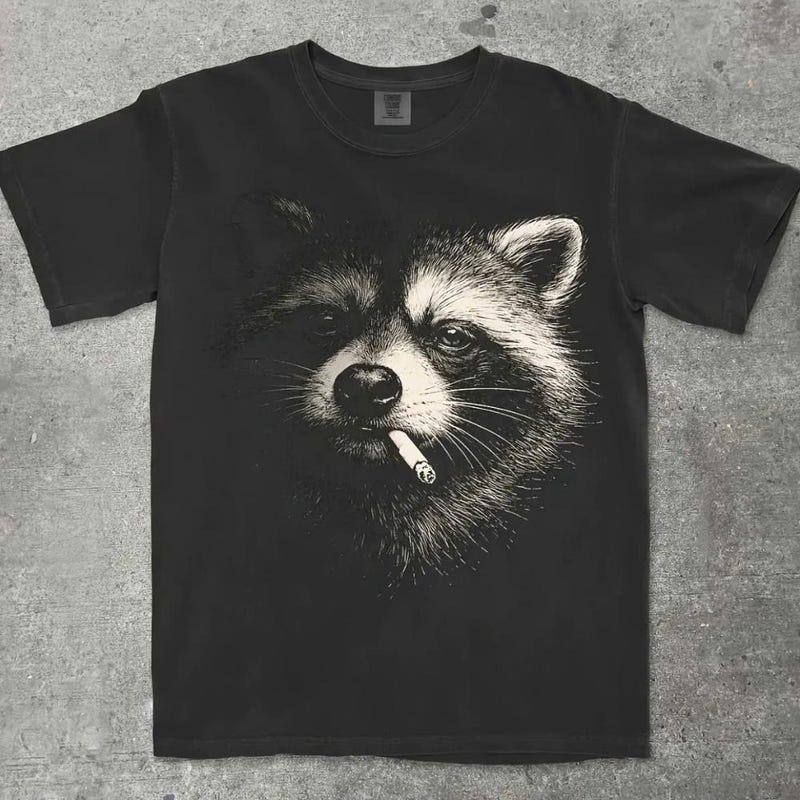 Raccoon Cigarette - Etsy