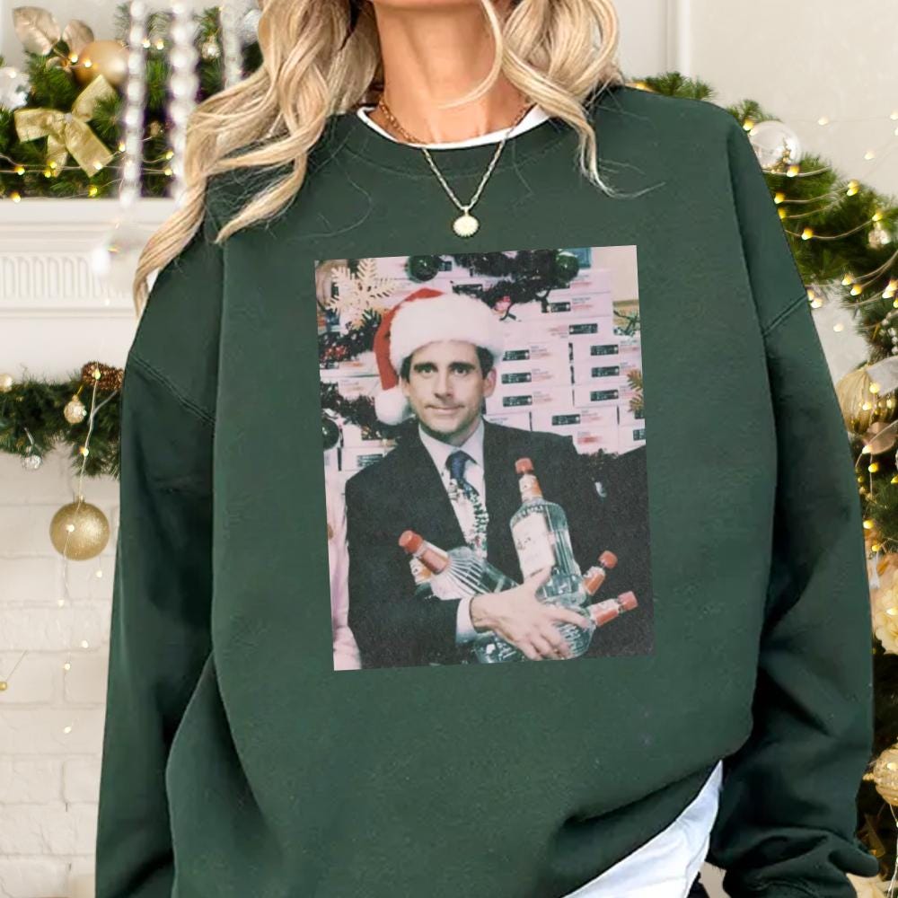 Michael Scott the Office Christmas Sweatshirt, the Office Christmas ...