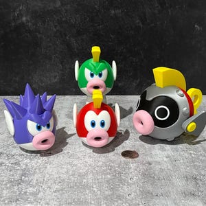 Cheep Cheep 3D Printed Figures - Collectible, Fan Art, Arcade & Gaming ...